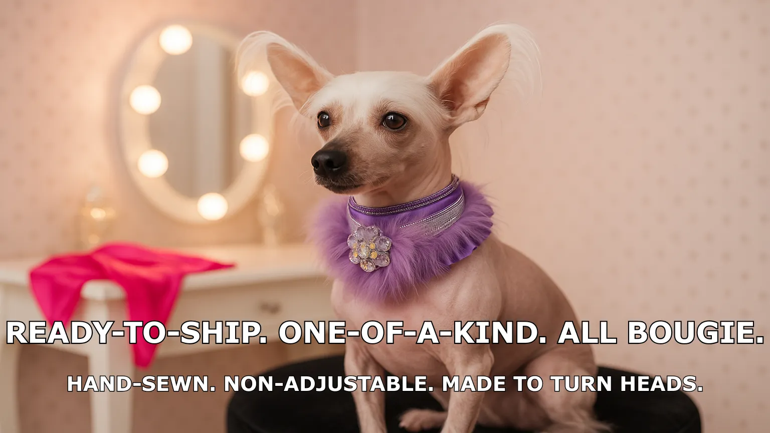 Custom Bling Dog Collars | Luxury Handmade Styles